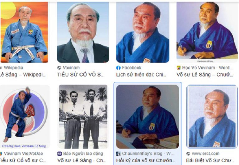 Nói về cuộc đời của võ sư Lê Sáng- Chưởng Môn Vovinam Việt Võ Đạo